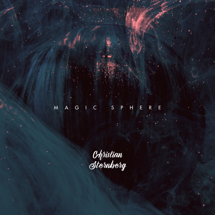 Magic Sphere Abstract Texture CD Cover Music Template | PosterMyWall