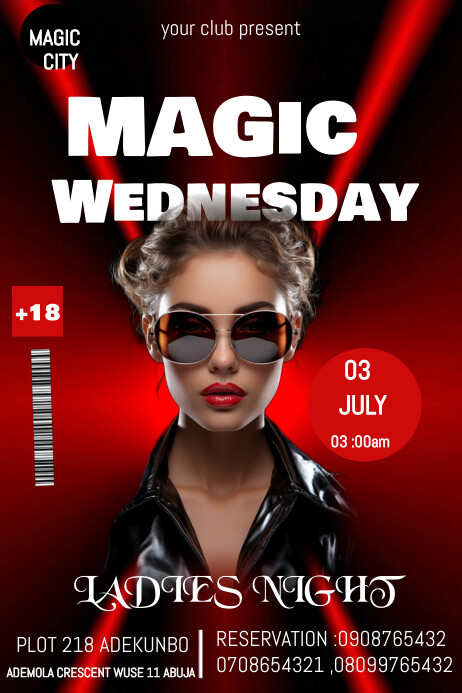 Copy of Magic Wednesday | PosterMyWall