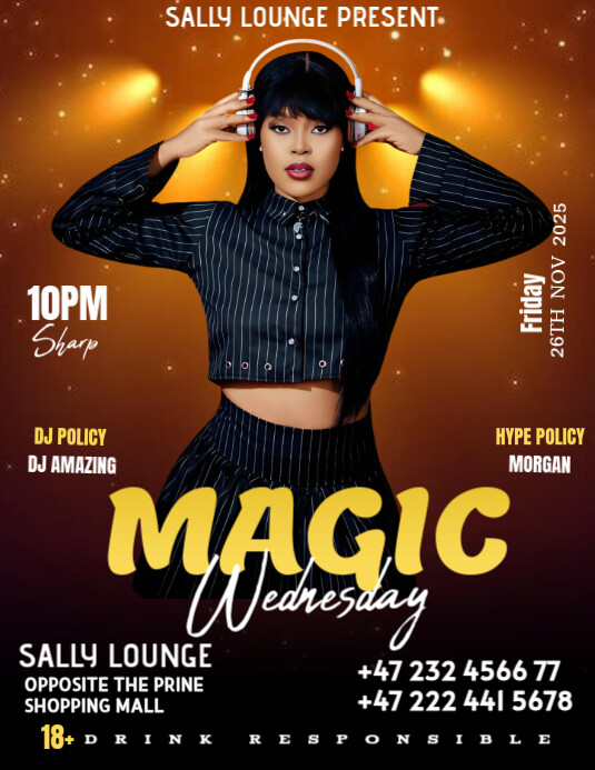 Copy of Magic Wednesday flyer | PosterMyWall