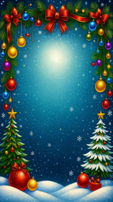 Magical Christmas Celebration Frame Template | PosterMyWall