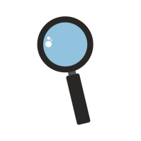 Magnifying glass Template | PosterMyWall