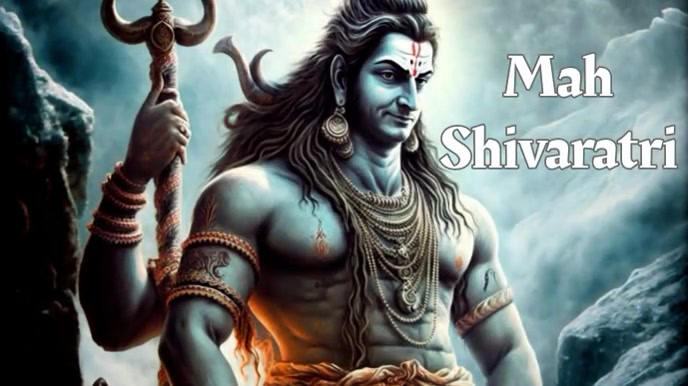 Mah Shivaratri Background Template | PosterMyWall