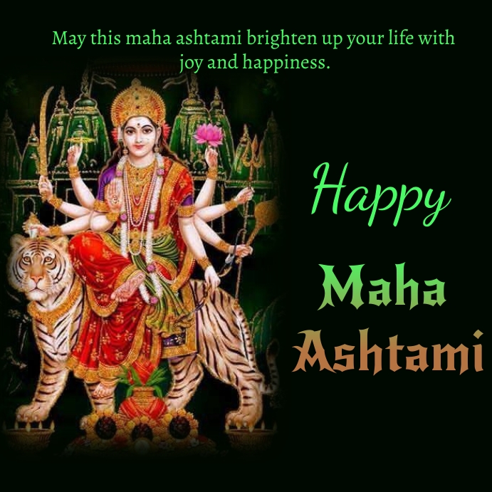 maha ashtami Template | PosterMyWall