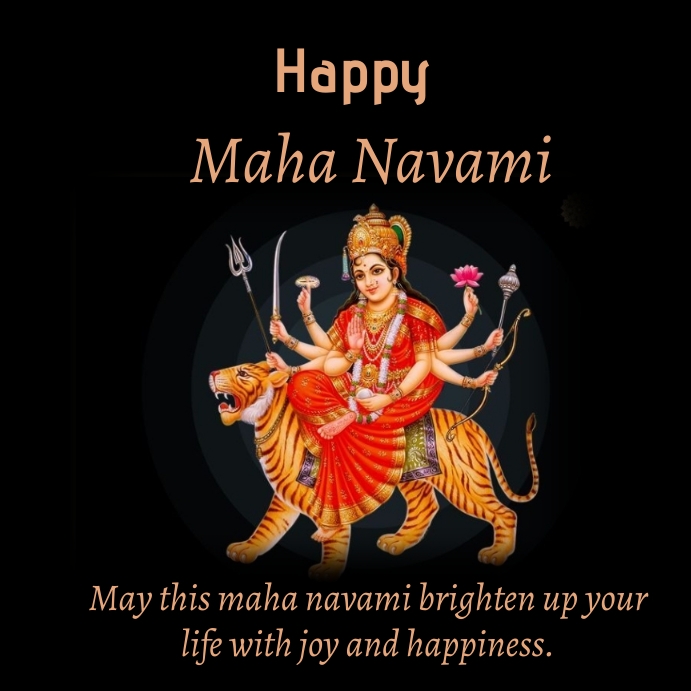 maha navami Template | PosterMyWall
