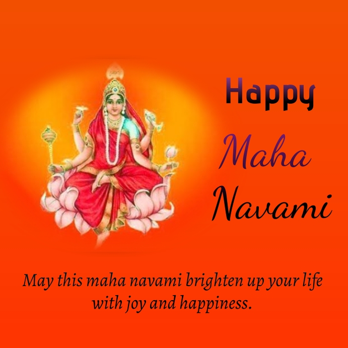 maha navami Template | PosterMyWall