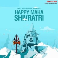 Maha shiv ratri Template | PosterMyWall