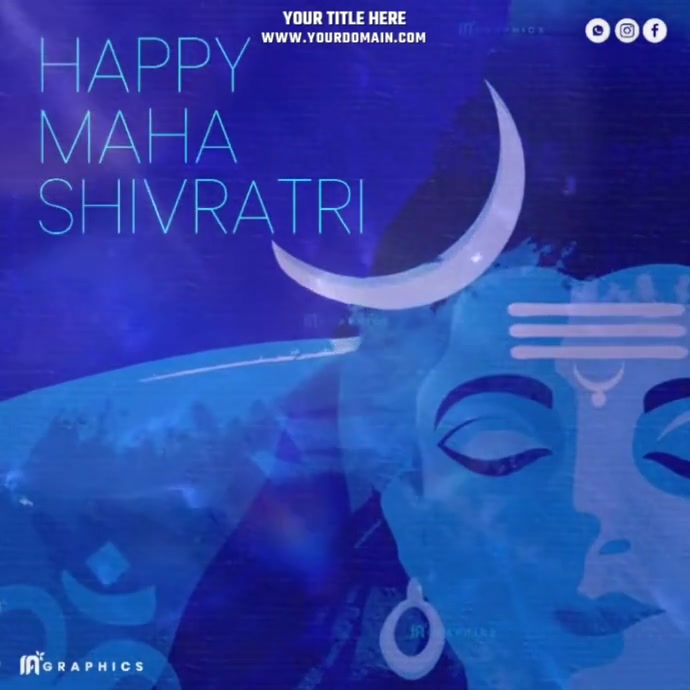 Maha shiv ratri Template | PosterMyWall