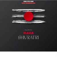Maha shiv ratri Template | PosterMyWall