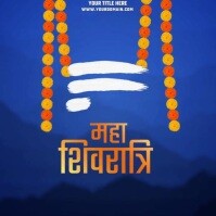 Maha shiv ratri Template | PosterMyWall