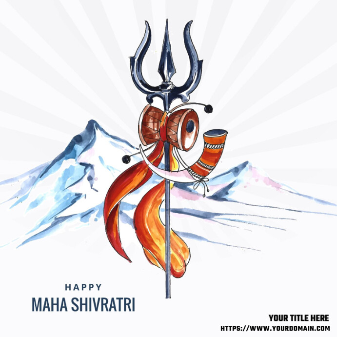 Maha Shivaratri 2025 Template | PosterMyWall