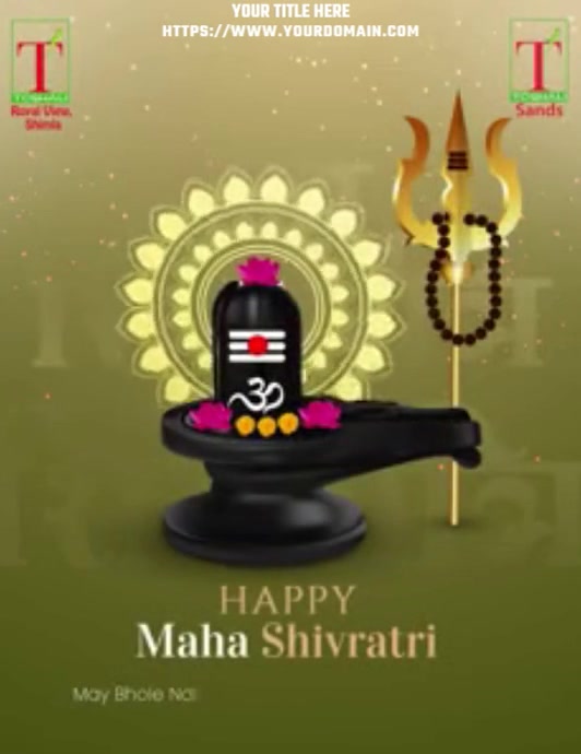 Maha Shivaratri 2025 Template | PosterMyWall
