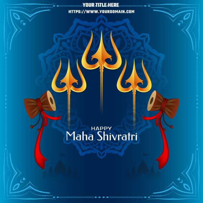 Maha Shivaratri 2025 Template | PosterMyWall