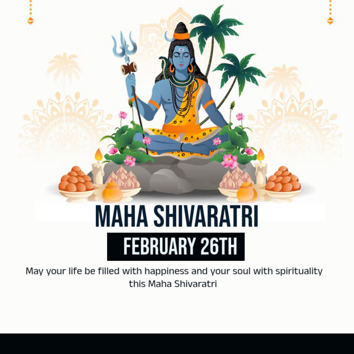maha shivaratri Template | PosterMyWall