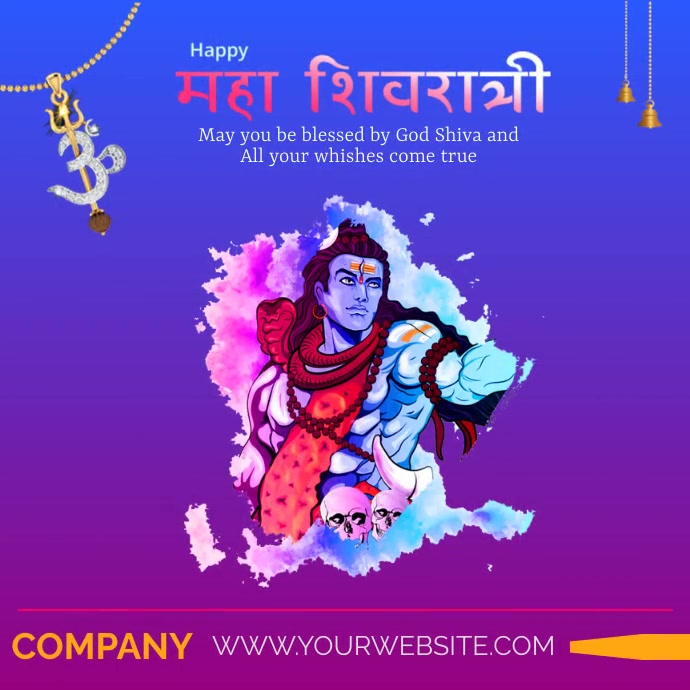 Maha Shivratri Template | PosterMyWall