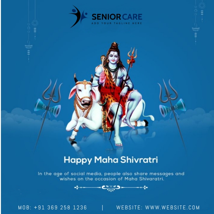 Maha Shivratri Template | PosterMyWall