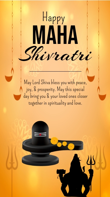 maha shivratri template, maja shivratri post | PosterMyWall