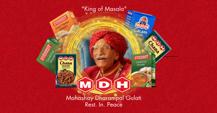 Copy of Dharampal Gulati MDH R.I.P Template | PosterMyWall