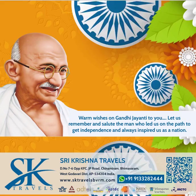 Mahatma Gandhi Jayanti, Mahatma Gandhi, India Template | PosterMyWall