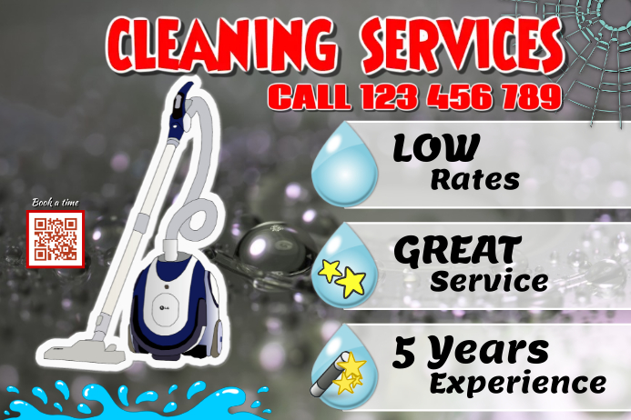 Cleaning Services Flyers - Maid Service poster - PosterMyWall Template ...