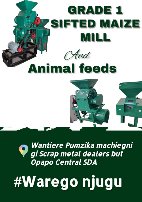 Plantilla de Maize mill | PosterMyWall