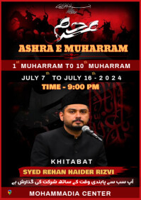 Majlis e Aza Template | PosterMyWall