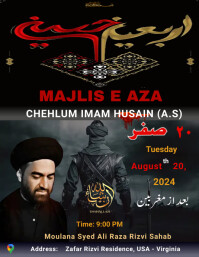 Majlis e Chehlum Template | PosterMyWall