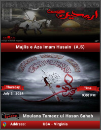Majlis e Aza Template | PosterMyWall