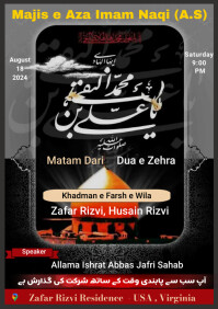 Majlis e Aza Template | PosterMyWall