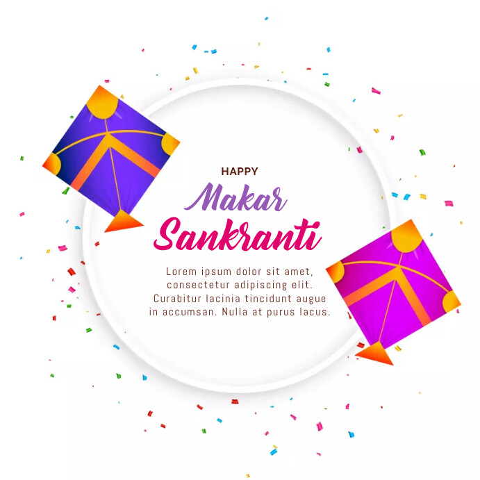 makar sankranti Template | PosterMyWall