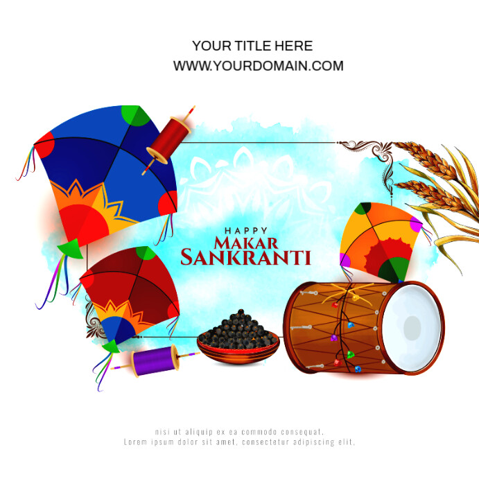 Makar Sankranti Template | PosterMyWall
