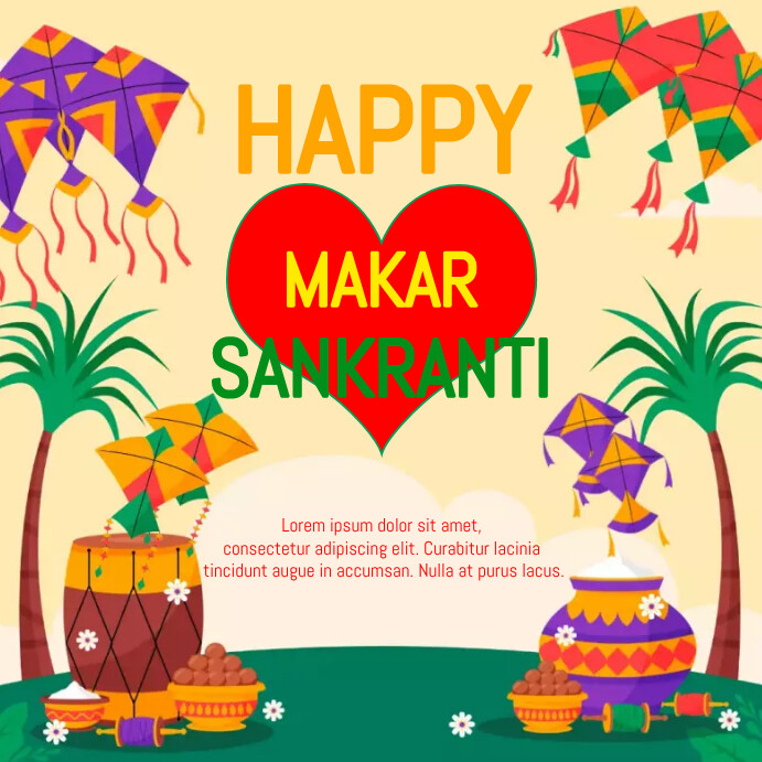 makar sankranti Template | PosterMyWall