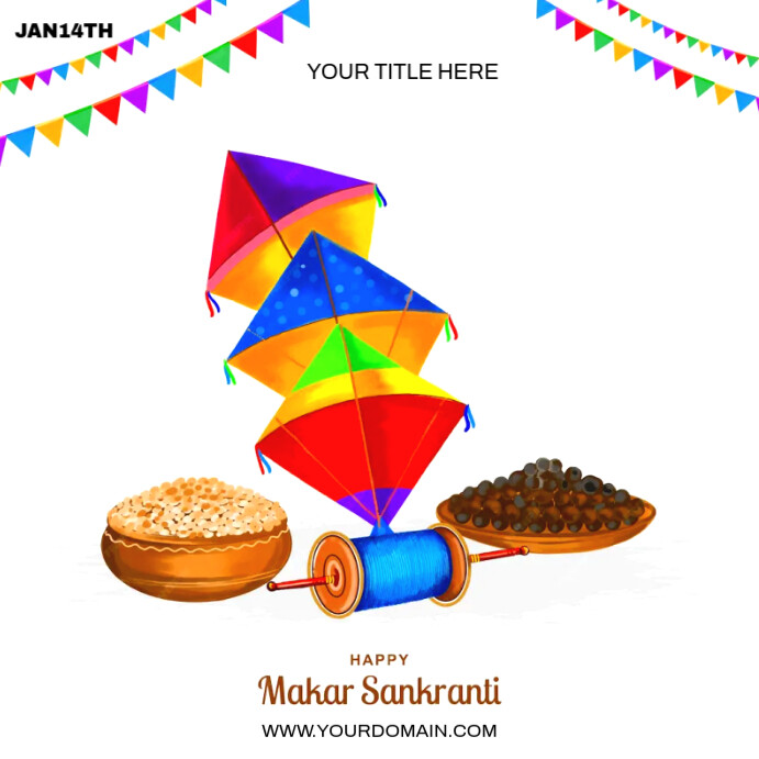 Makar Sankranti Template | PosterMyWall