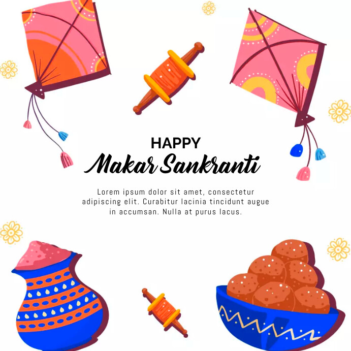 makar sankranti Template | PosterMyWall
