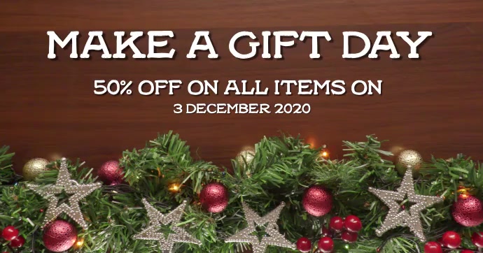 Make a gift day Template | PosterMyWall
