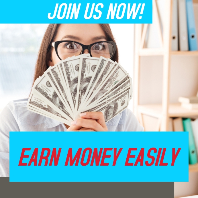 MAKE MONEY EASY Template | PosterMyWall
