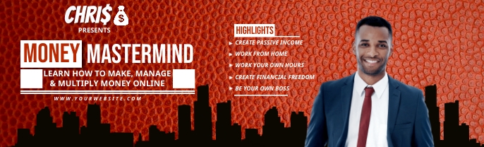 Make money online twitter banner Template | PosterMyWall