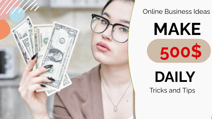 Make money thumbnail Template | PosterMyWall