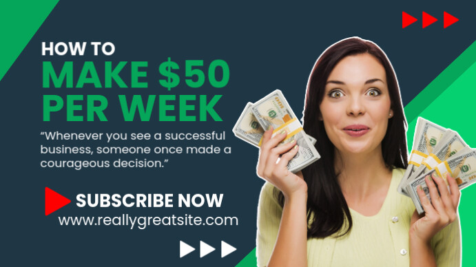 Copy of Make money YouTube thumbnail 2025 | PosterMyWall