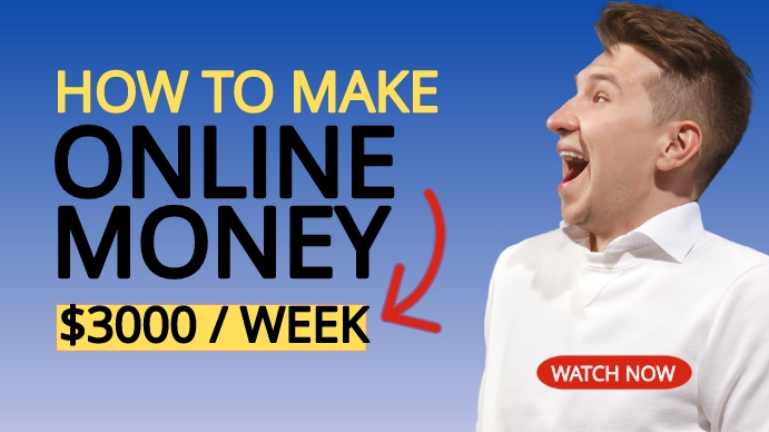 Make Money Youtube Thumbnail Template | PosterMyWall