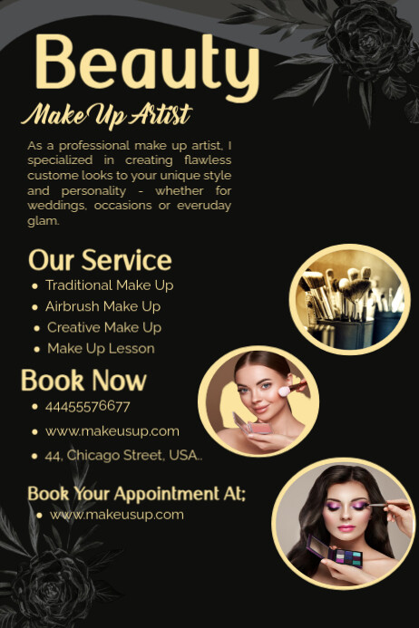 Make up artist Template | PosterMyWall