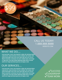 Make Up Template | PosterMyWall