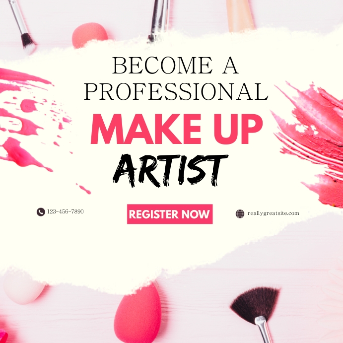 make up artist template | PosterMyWall