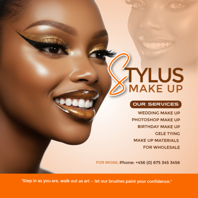 Make up Template | PosterMyWall