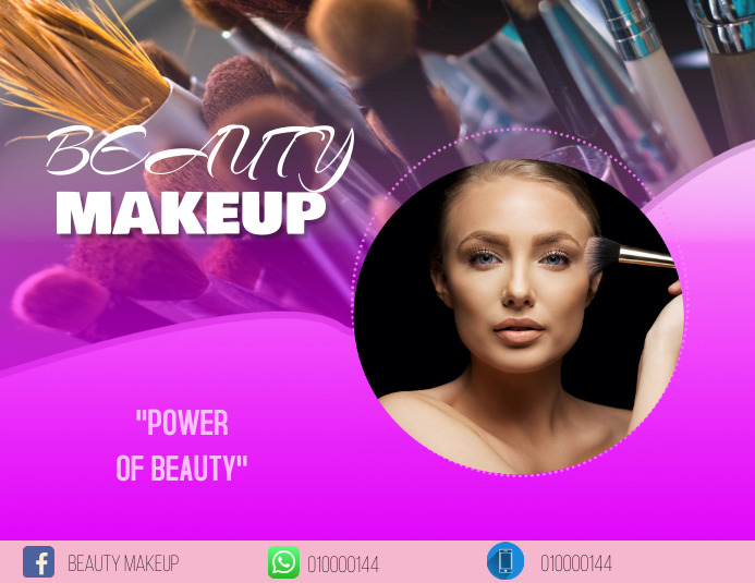 make up flyer Template | PosterMyWall