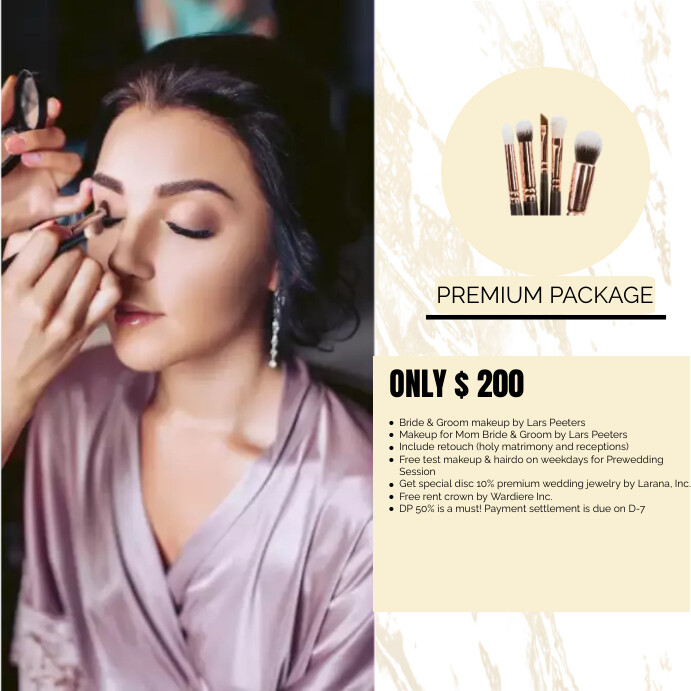 Make Up Profesional Service Template | PosterMyWall