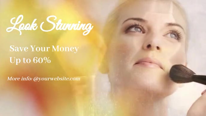 Make-up Promo Video Template | PosterMyWall