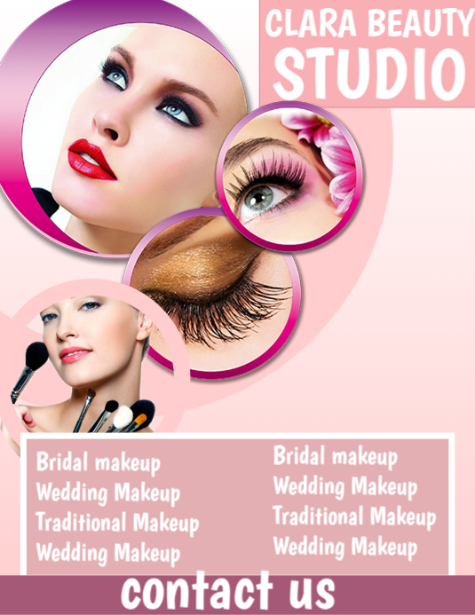 make up salon poster Template | PosterMyWall