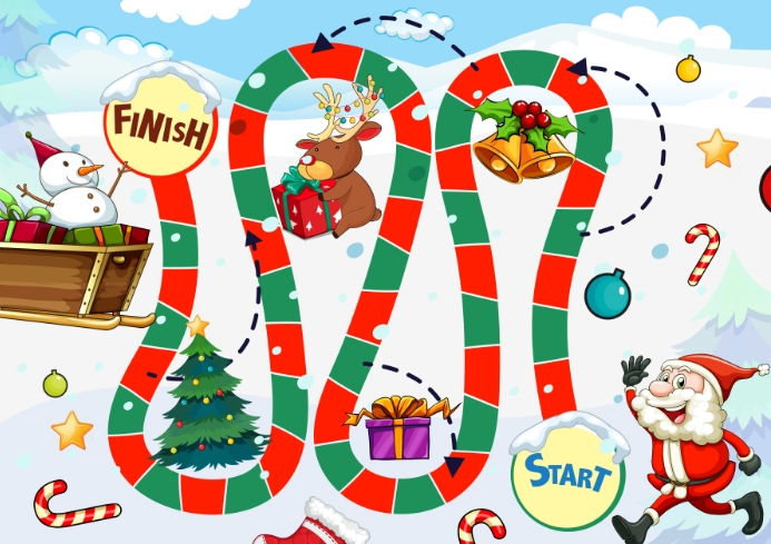 Copy of make your own game christmas PRINTABLE | PosterMyWall