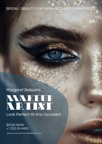 Makeup Artist Ad Social Media Template | PosterMyWall
