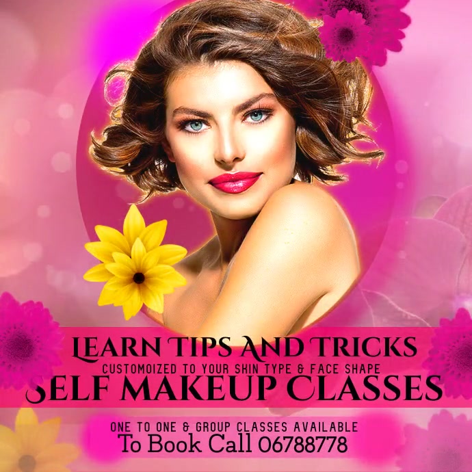 Plantilla de Makeup Artist Flyer Templates | PosterMyWall